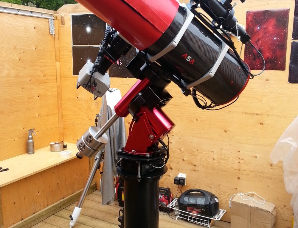 Takahashi FSQ-106 on Paramount MX - Astrodoc: Astrophotography by Ron Brecher