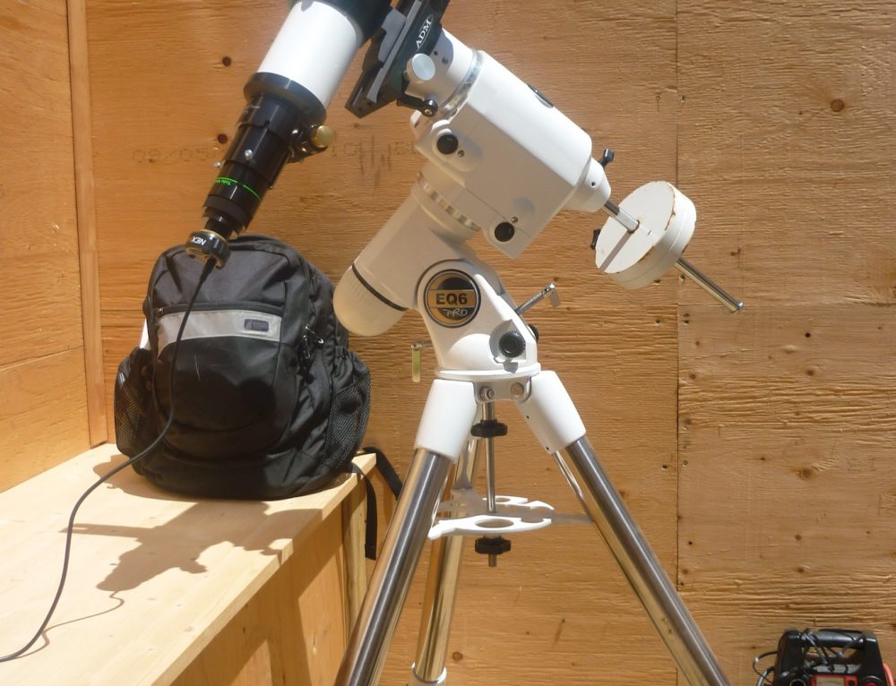 Takahashi FSQ-106 on Paramount MX - Astrodoc: Astrophotography by Ron Brecher