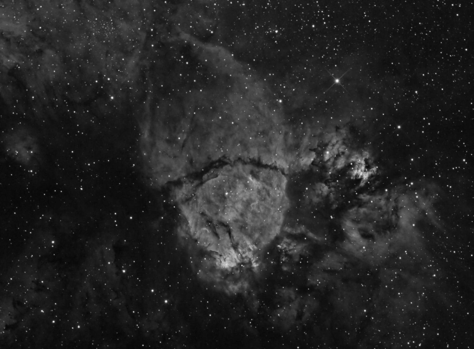 IC1795, Fish Head Nebula - Astrodoc: Astrophotography by Ron Brecher