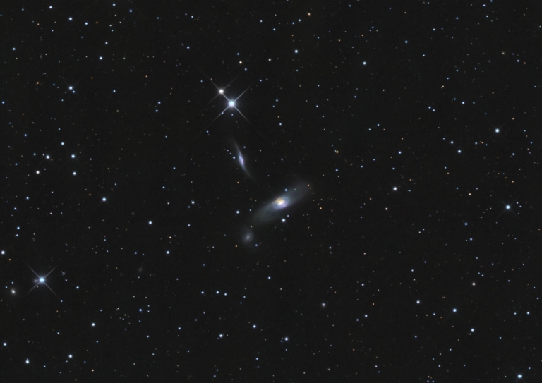Arp 286 Galaxy Group - Astrodoc: Astrophotography by Ron Brecher