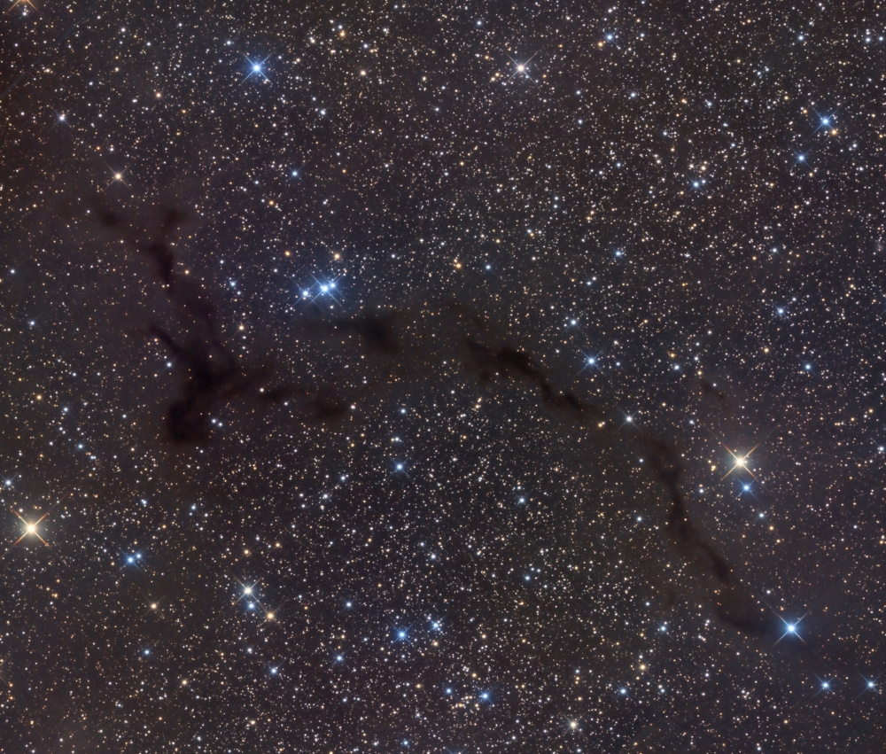 Barnard 150, Dark Nebula - Astrodoc: Astrophotography by Ron Brecher