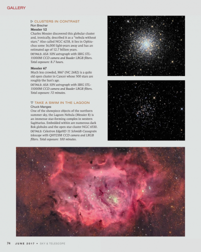 M12 Globular Cluster - Astrodoc: Astrophotography by Ron Brecher