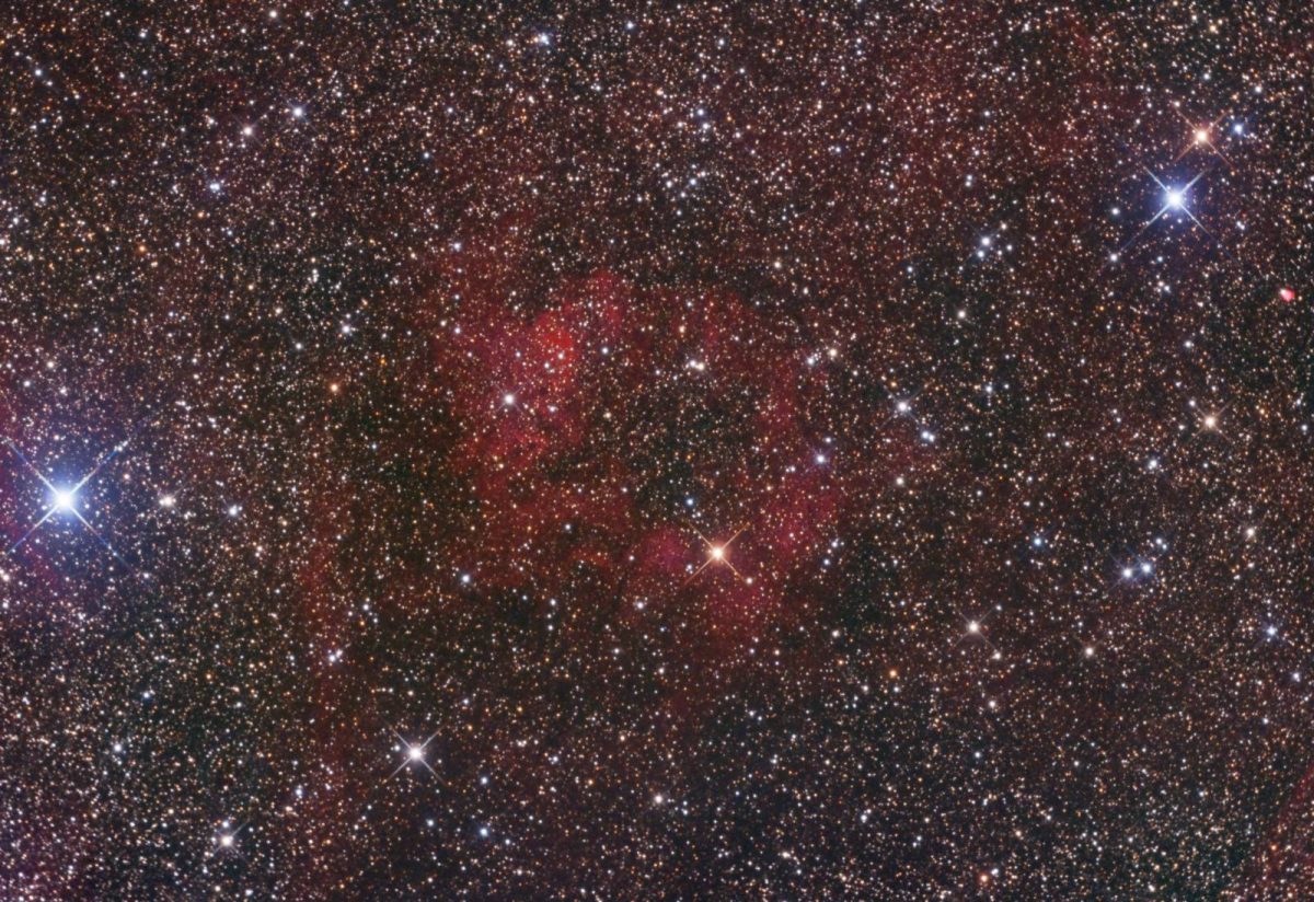 Sh2-98 Emission Nebula (Colour) - Astrodoc: Astrophotography by Ron Brecher