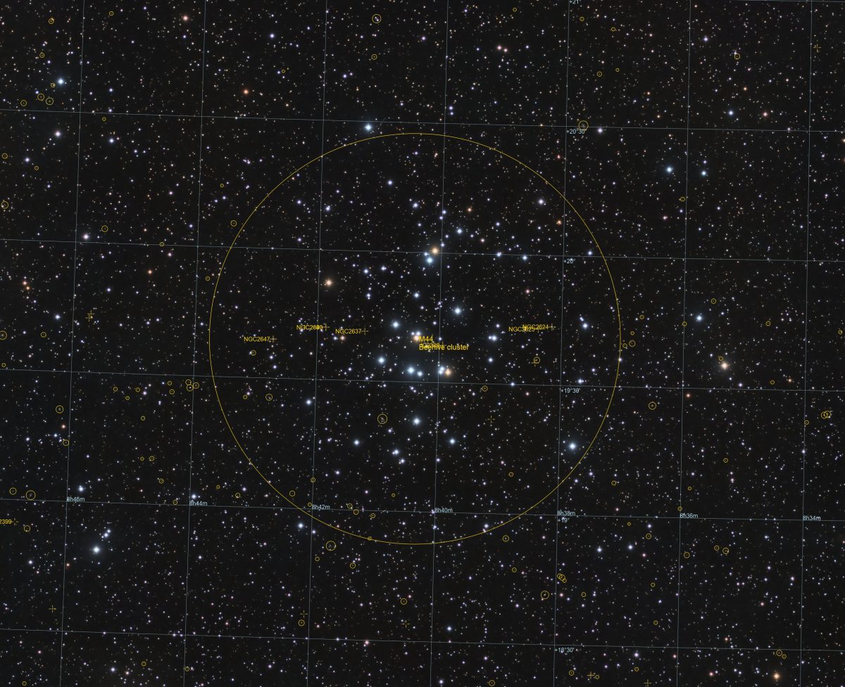 M44, The Beehive Cluster, Praesepe - Astrodoc: Astrophotography by Ron ...