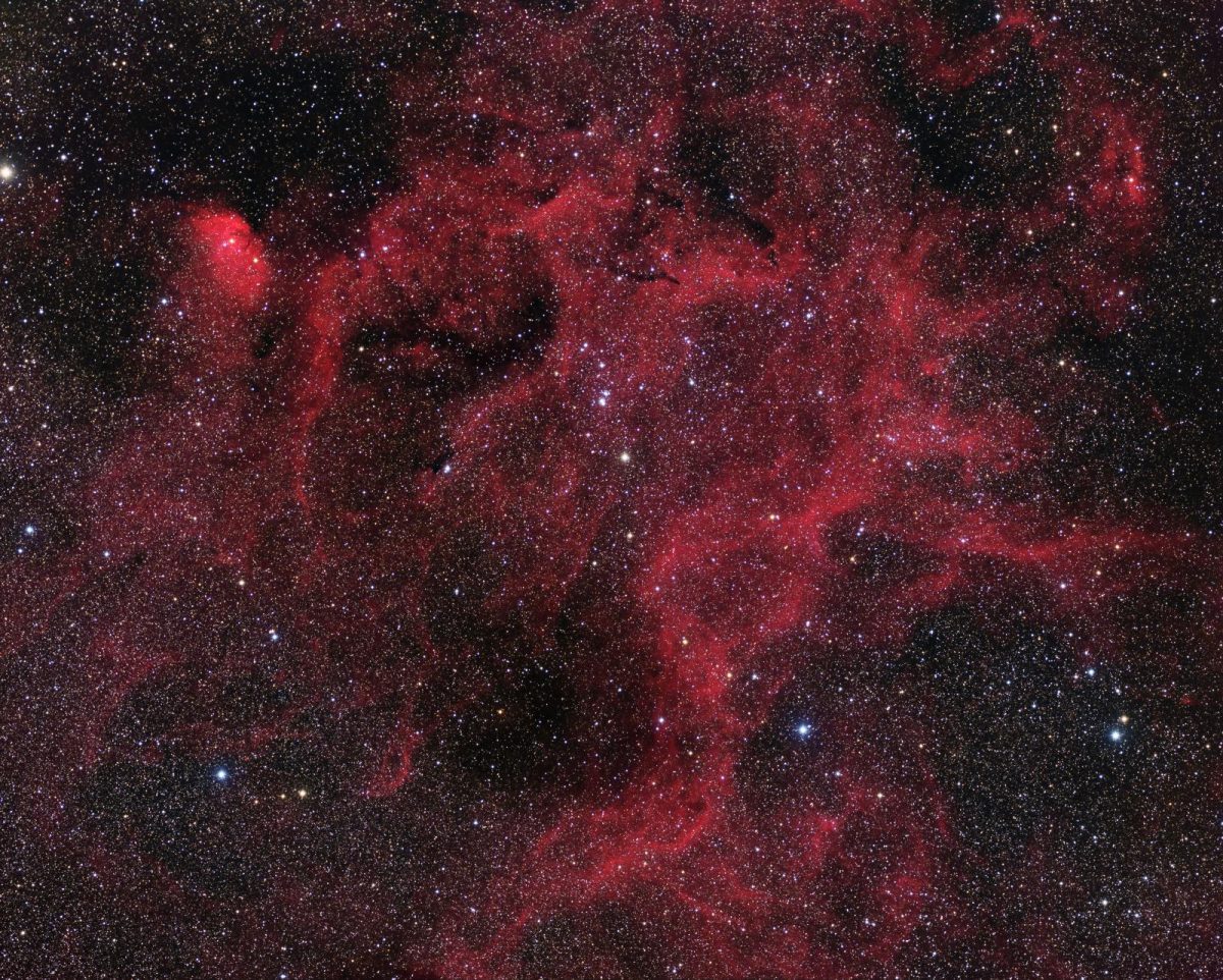 Tulip Nebula Wide Field - Astrodoc: Astrophotography by Ron Brecher