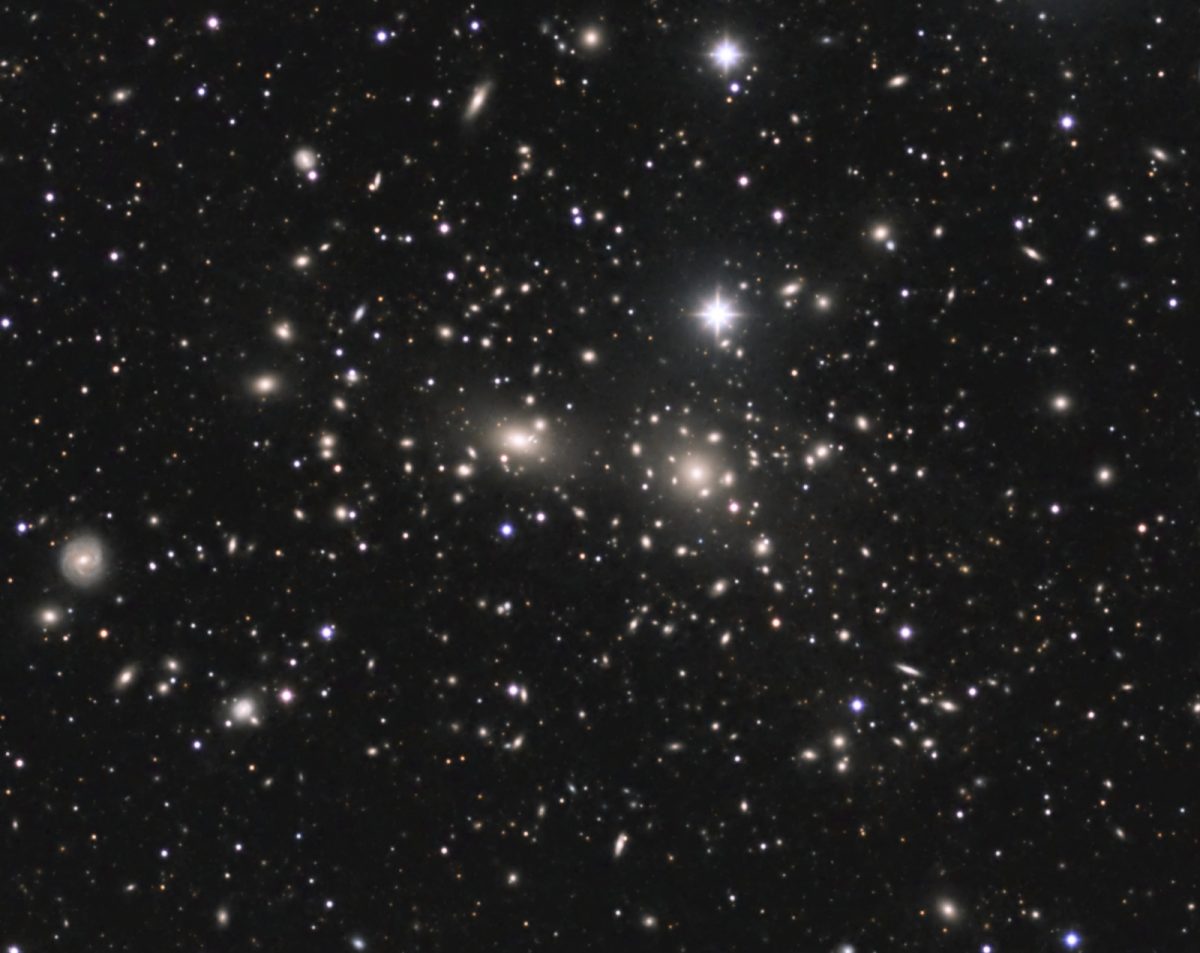 Coma Galaxy Cluster - Astrodoc: Astrophotography by Ron Brecher