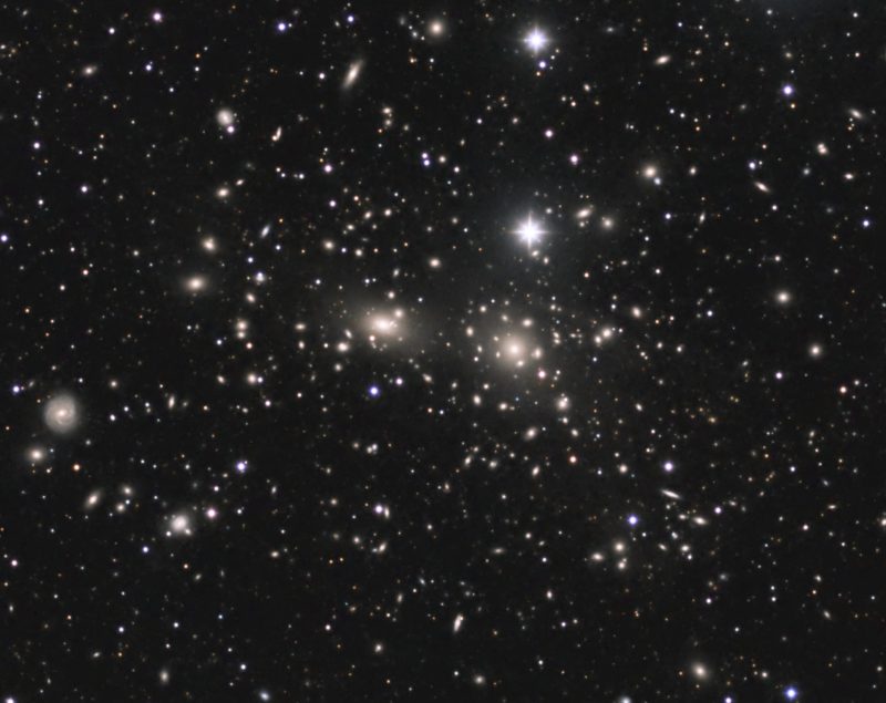 Coma Galaxy Cluster - Astrodoc: Astrophotography by Ron Brecher