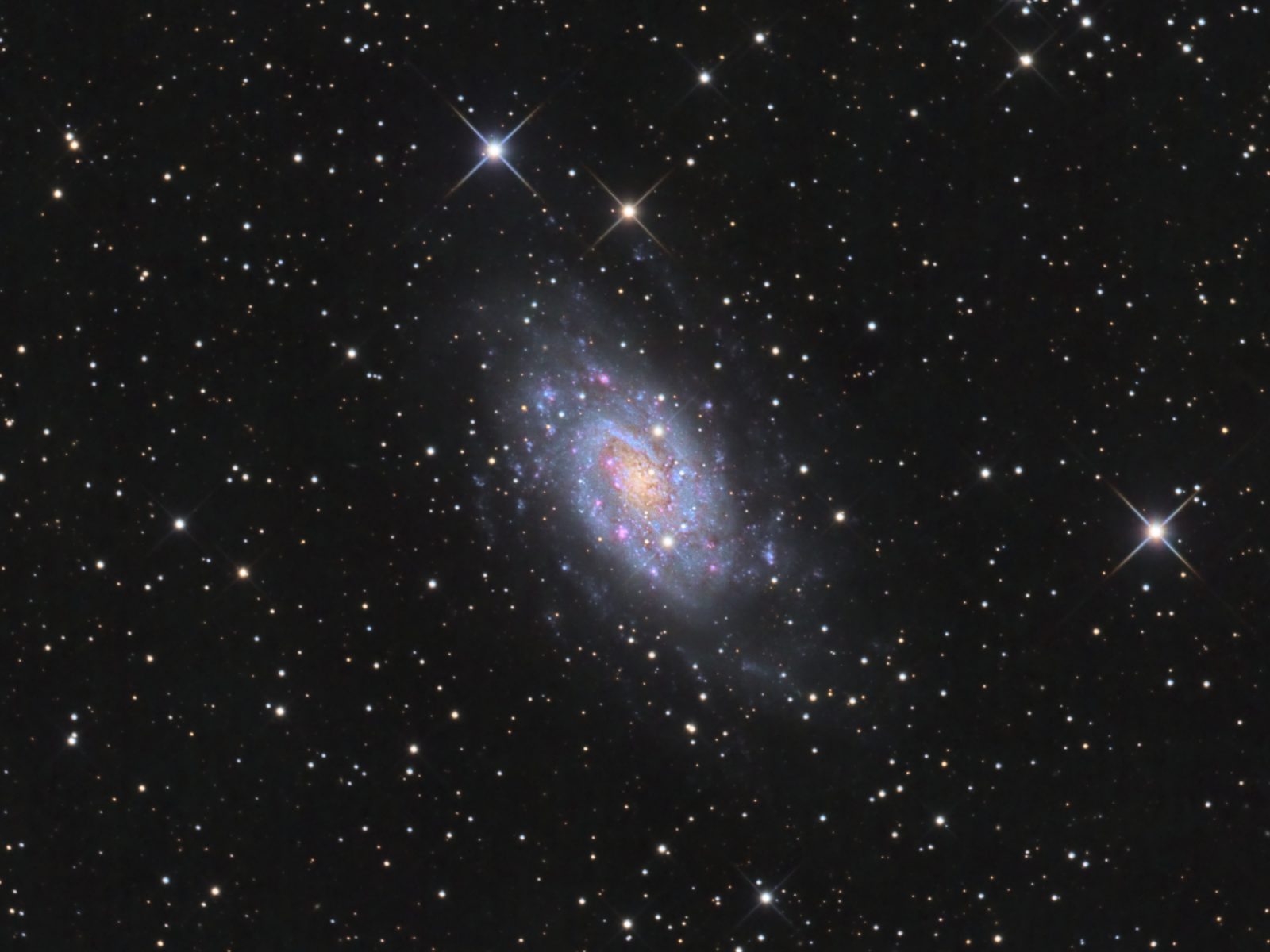 NGC 2403 - Astrodoc: Astrophotography by Ron Brecher