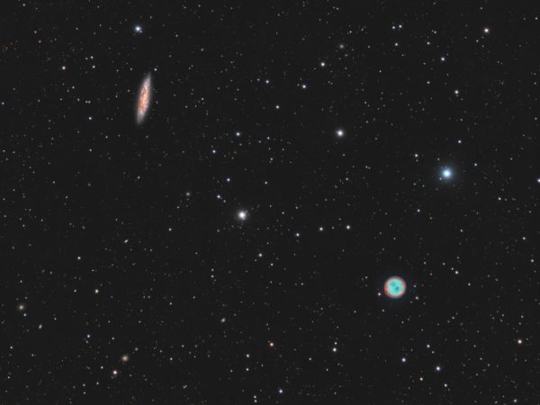 M97 and M108 - Astrodoc: Astrophotography by Ron Brecher