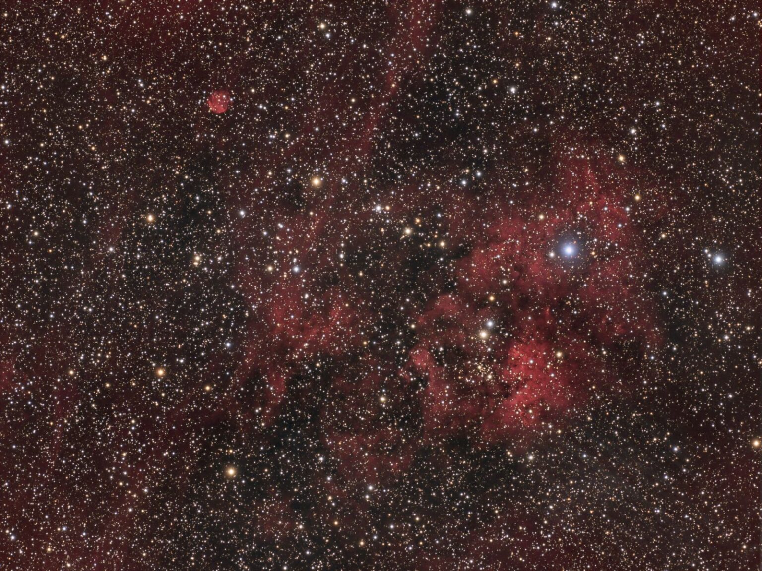 Sh2-115 - Astrodoc: Astrophotography by Ron Brecher