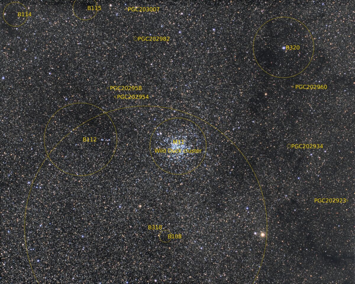 M11 - Astrodoc: Astrophotography by Ron Brecher