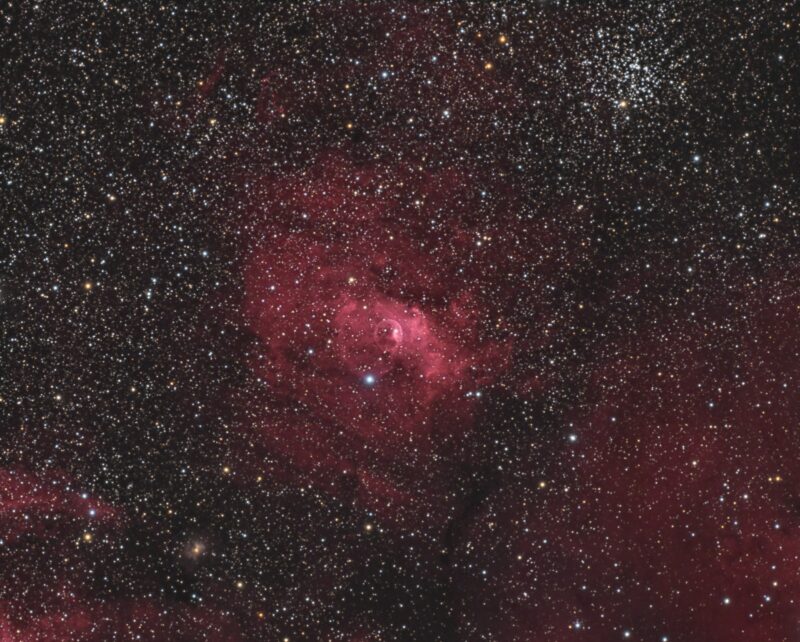 The Bubble Nebula - Astrodoc: Astrophotography by Ron Brecher