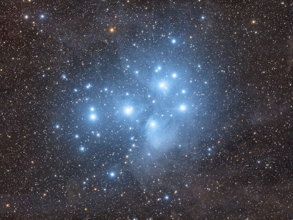 M45 (2021) - Astrodoc: Astrophotography by Ron Brecher