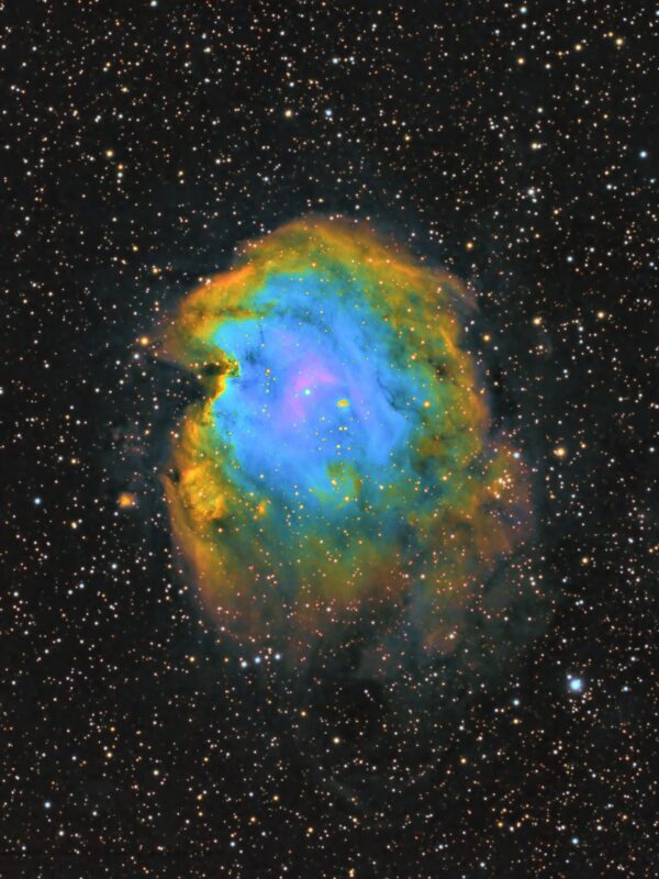 Monkey Head Nebula (Hubble Palette) - Astrodoc: Astrophotography by Ron ...