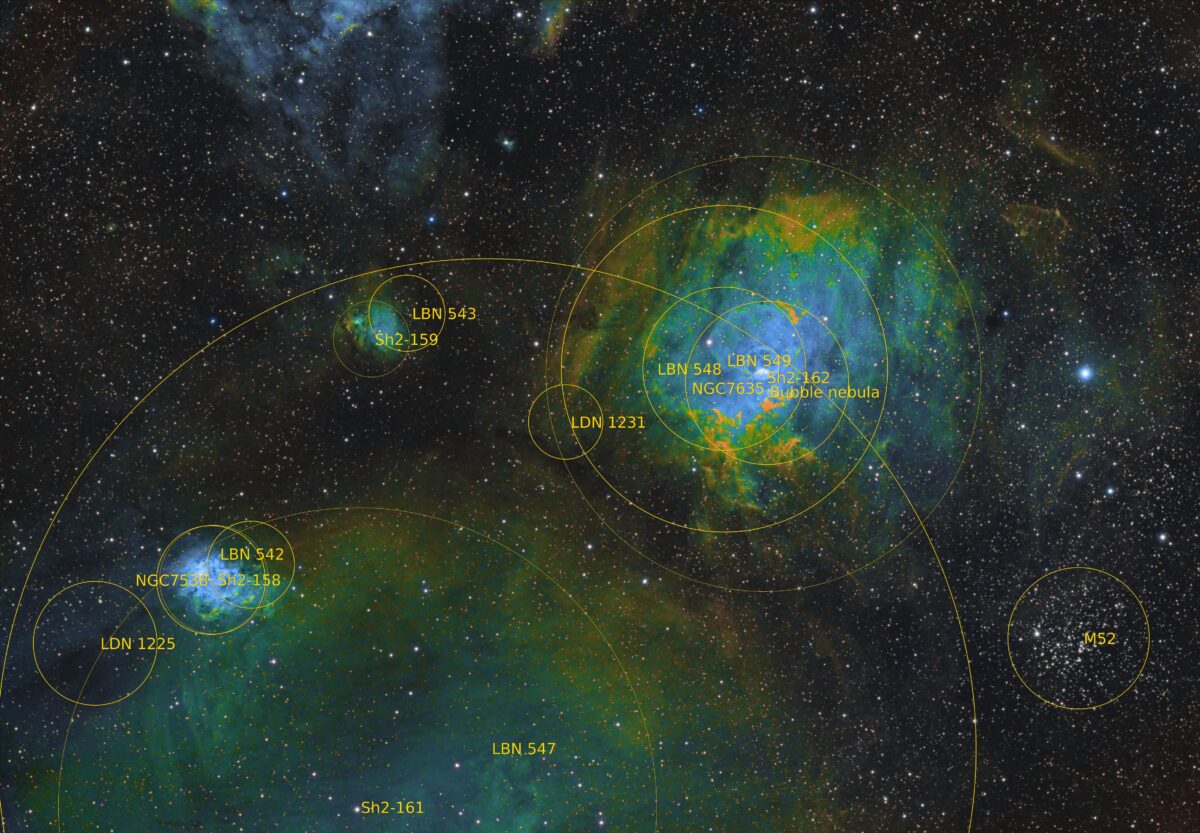 Hubble Bubble - Astrodoc: Astrophotography by Ron Brecher