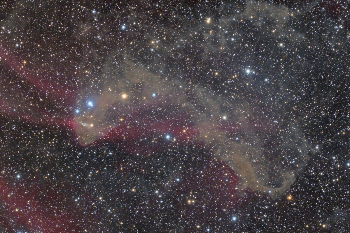 LBN 437 and Sh2-126 - Astrodoc: Astrophotography by Ron Brecher