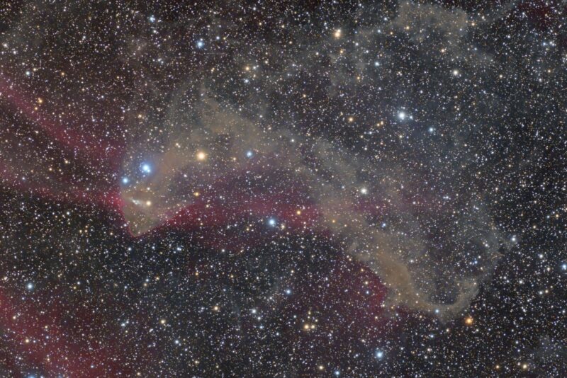 LBN 437 and Sh2-126 - Astrodoc: Astrophotography by Ron Brecher