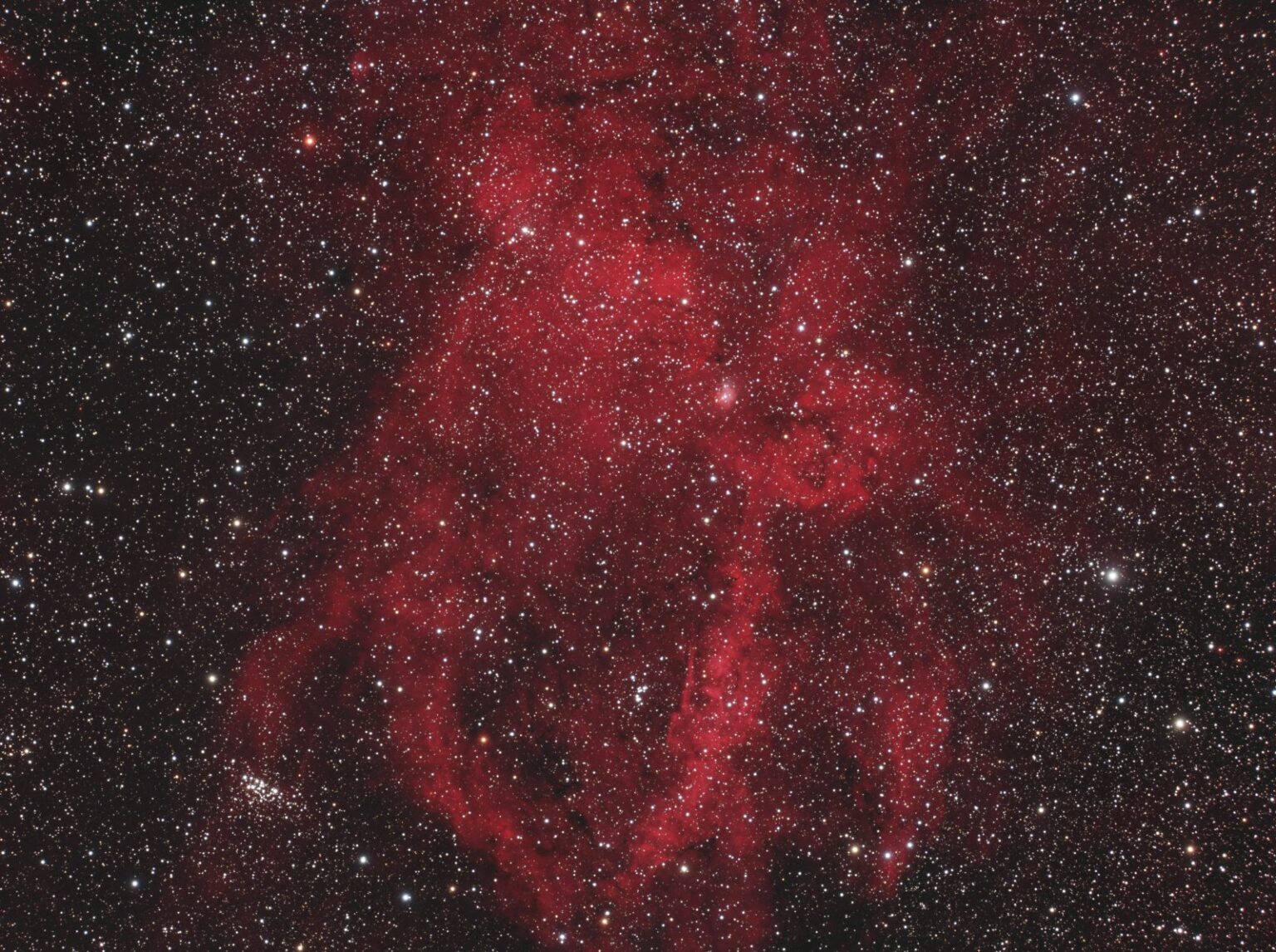 The Lobster Claw Nebula - Astrodoc: Astrophotography by Ron Brecher