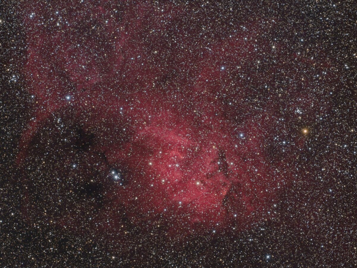 Sh2-132 Hubble Palette - Astrodoc: Astrophotography by Ron Brecher