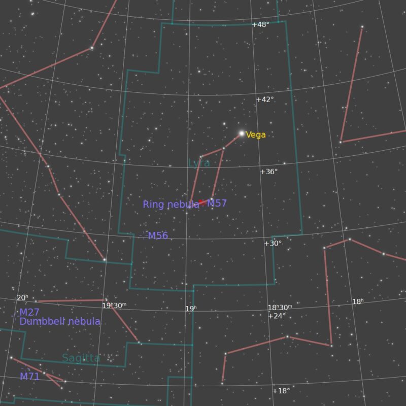 M57 - the Ring Nebula - Astrodoc: Astrophotography by Ron Brecher