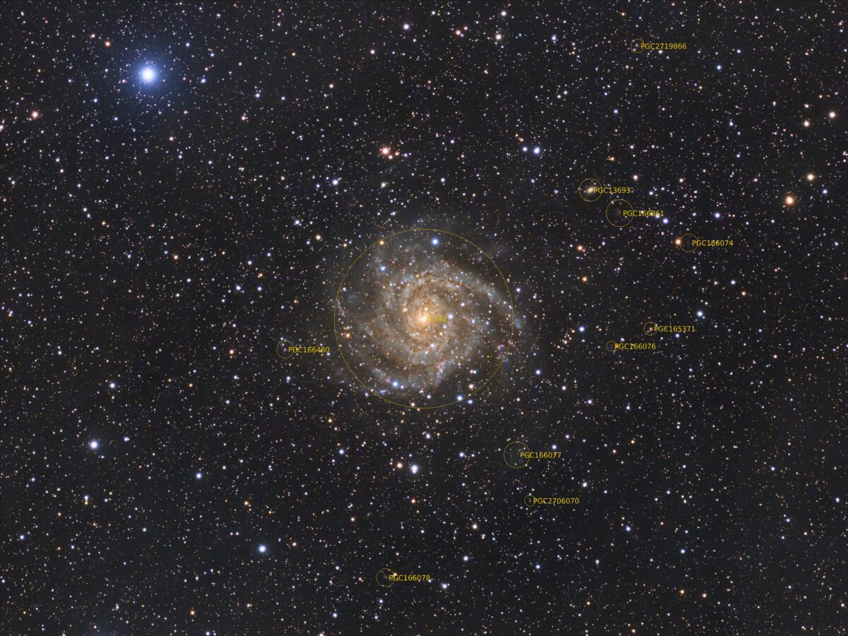 IC 342, the Hidden Galaxy - Astrodoc: Astrophotography by Ron Brecher