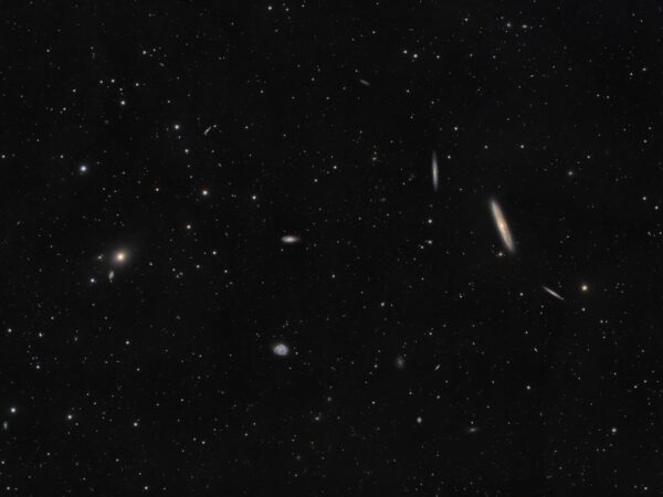 NGC 4216 and Friends - Astrodoc: Astrophotography by Ron Brecher