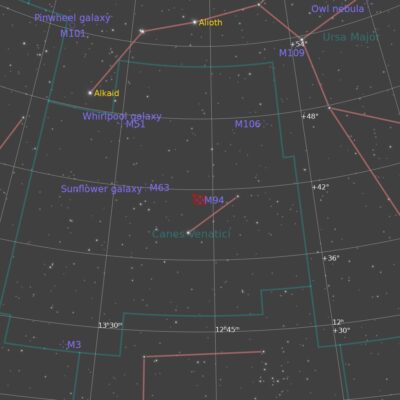 Messier 94 (M94) - Astrodoc: Astrophotography by Ron Brecher