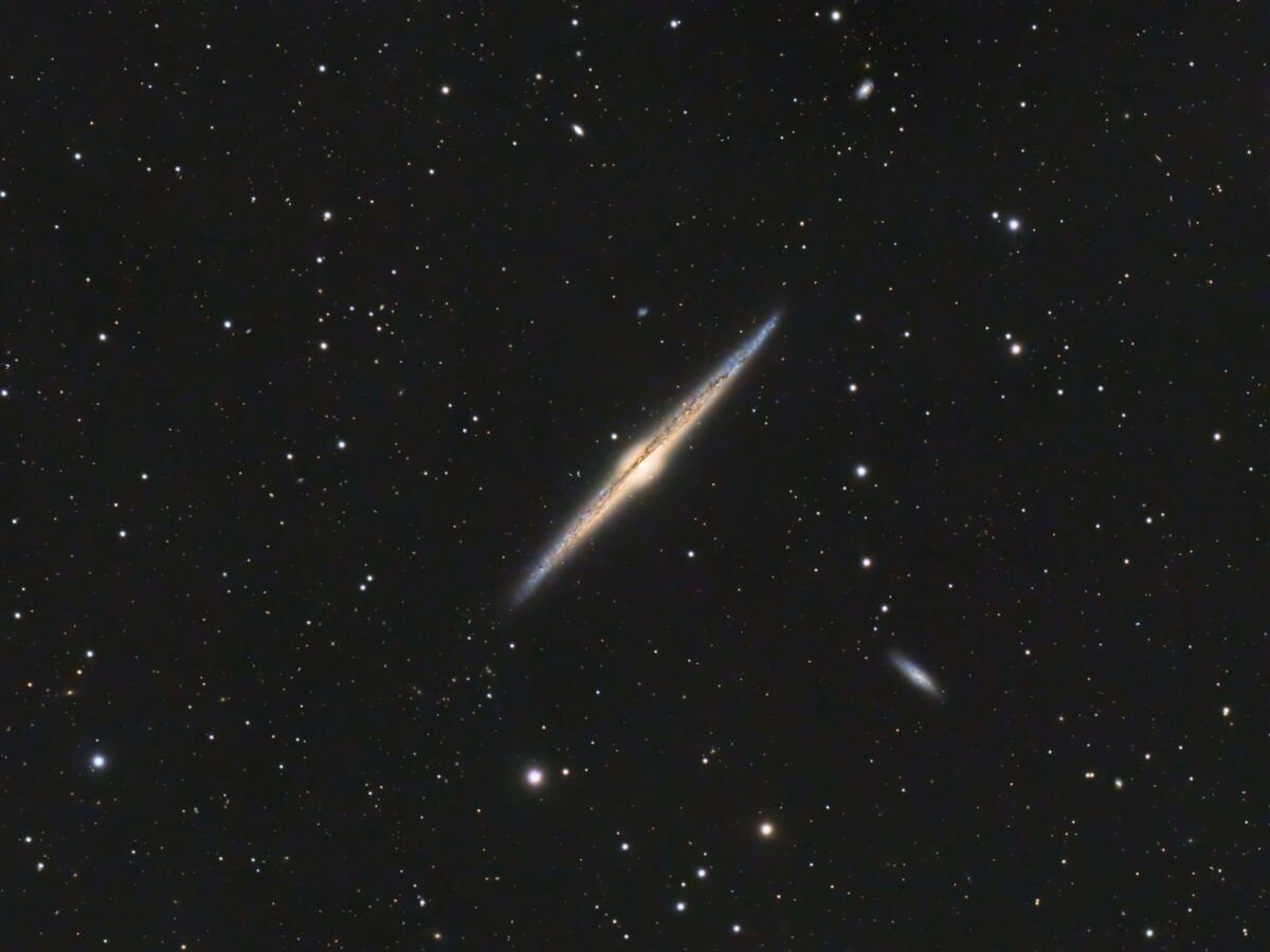 NGC 4565, The Needle Galaxy - Astrodoc: Astrophotography by Ron Brecher