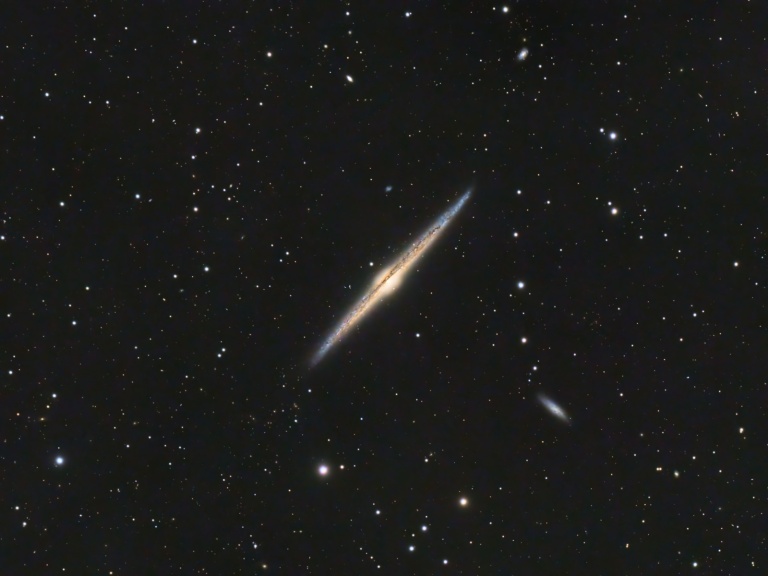 NGC 4565, The Needle Galaxy - Astrodoc: Astrophotography by Ron Brecher