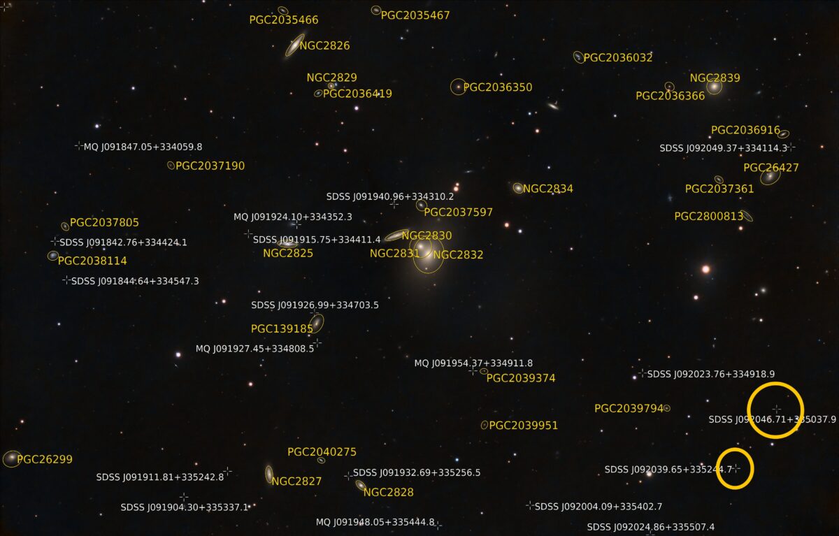 Abell 779 - Astrodoc: Astrophotography by Ron Brecher