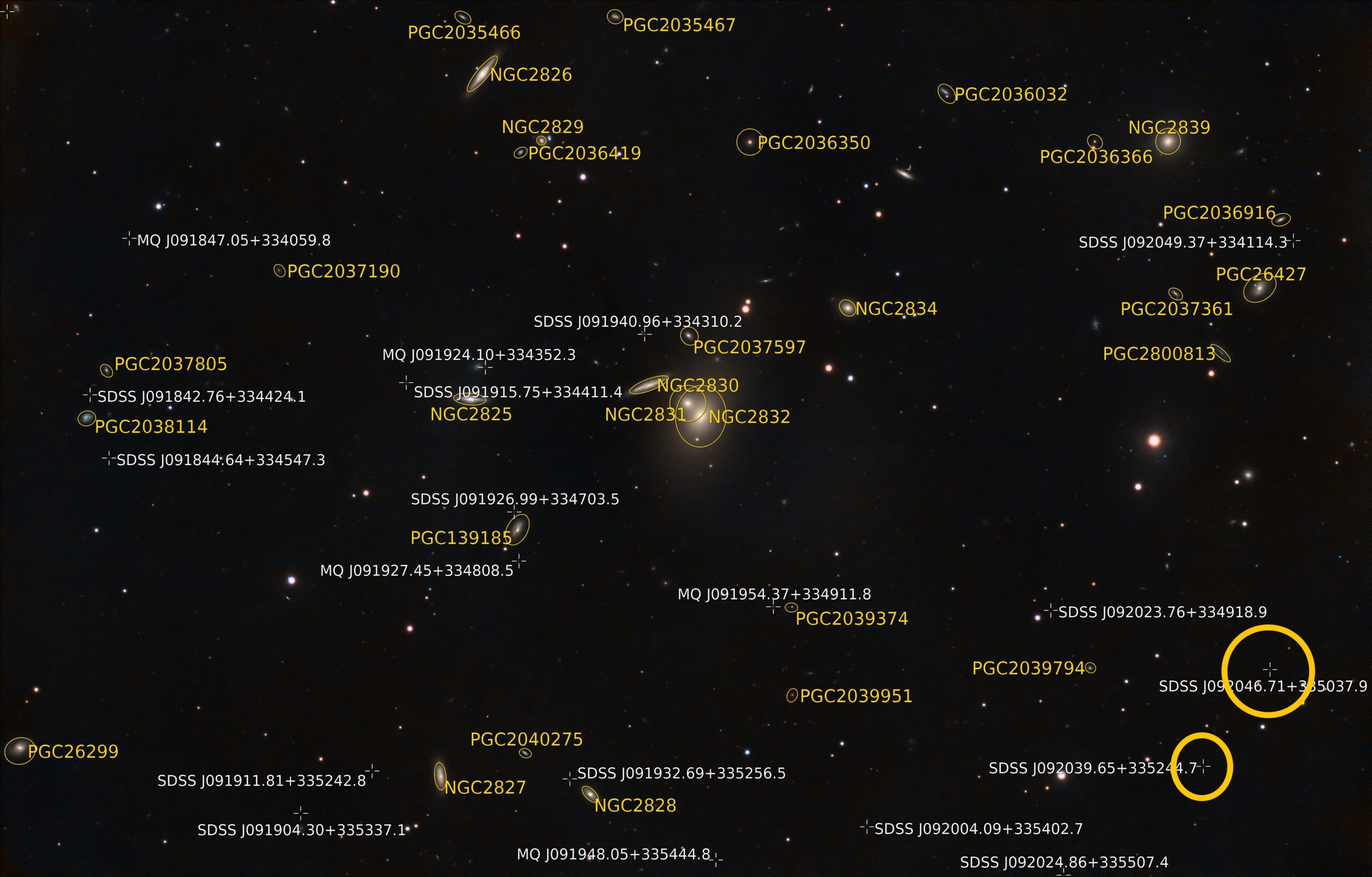 Abell 779 - Astrodoc: Astrophotography by Ron Brecher