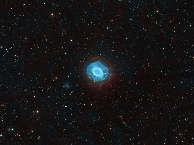 M57, the Ring Nebula - Astrodoc: Astrophotography by Ron Brecher