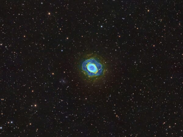 M57, the Ring Nebula - Astrodoc: Astrophotography by Ron Brecher