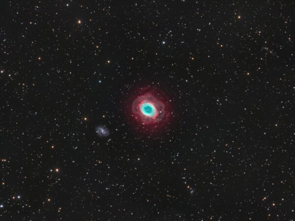 M57, the Ring Nebula - Astrodoc: Astrophotography by Ron Brecher