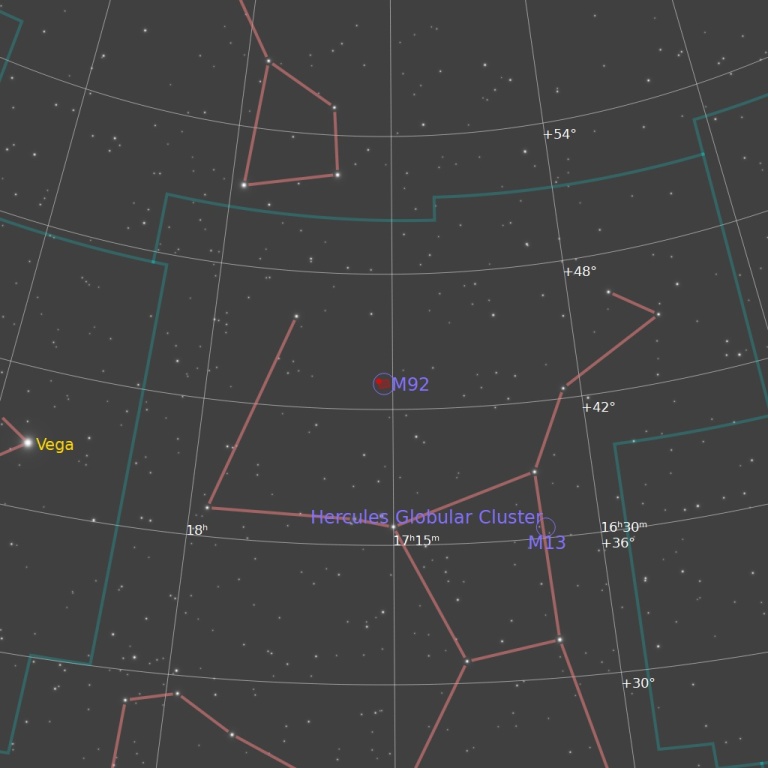 Messier 92 - Astrodoc: Astrophotography by Ron Brecher