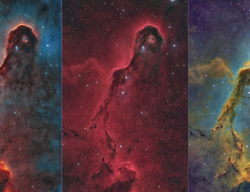 Sh2-98 Emission Nebula (Colour) - Astrodoc: Astrophotography by Ron Brecher